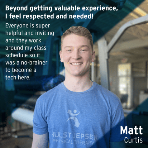 Apply to be a Physical Therapy Tech | Hulst Jepsen